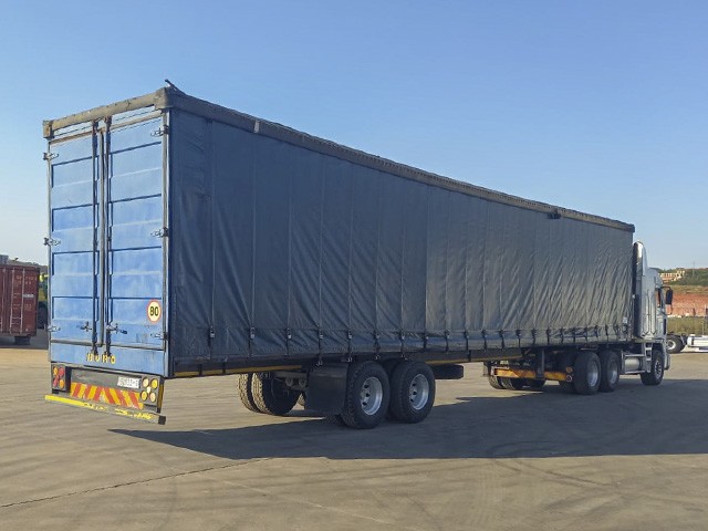 2001 BURG TAUTLINER DOUBLE-AXLE 15M TRAILER | Impala Truck Sales
