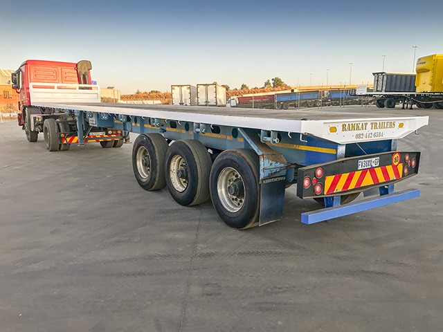 2017 Ramkat Tri-axle Flat Deck 13m Trailer | Impala Truck Sales