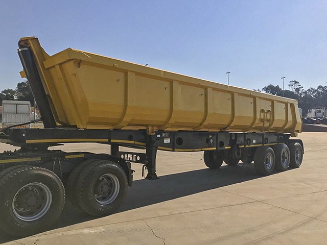 2013 Afrit Sand Sloper Trailer | Impala Truck Sales