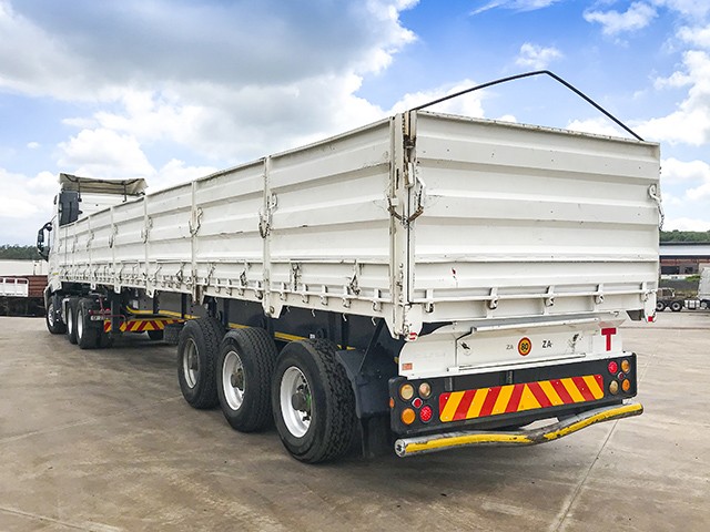 2009 SA Truck Bodies Dropside Tri-axle Trailer | Impala Truck Sales