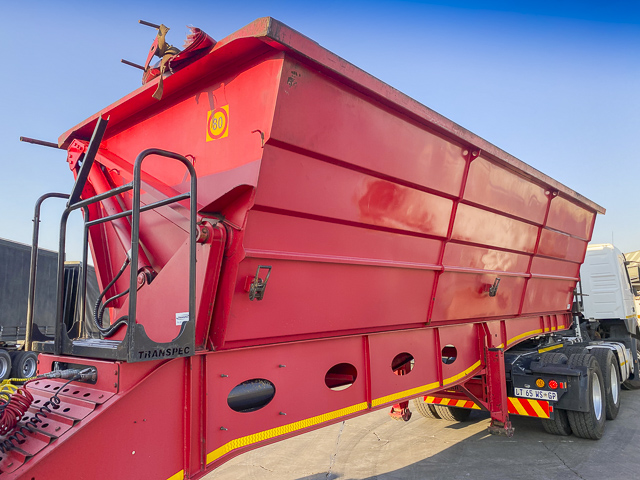 2022 Transpec Sidetipper - 45M³ Link Trailer | Impala Truck Sales